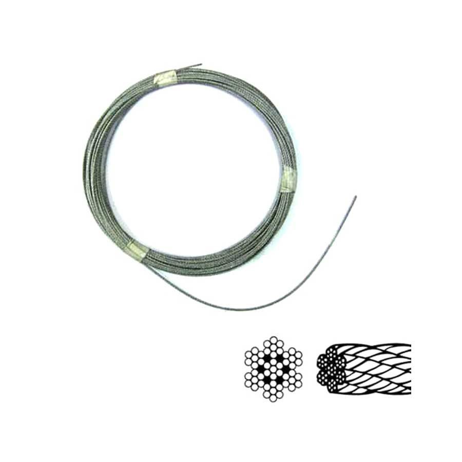 Snare Cable - 3/32 Inch, 7 x 7 Strand