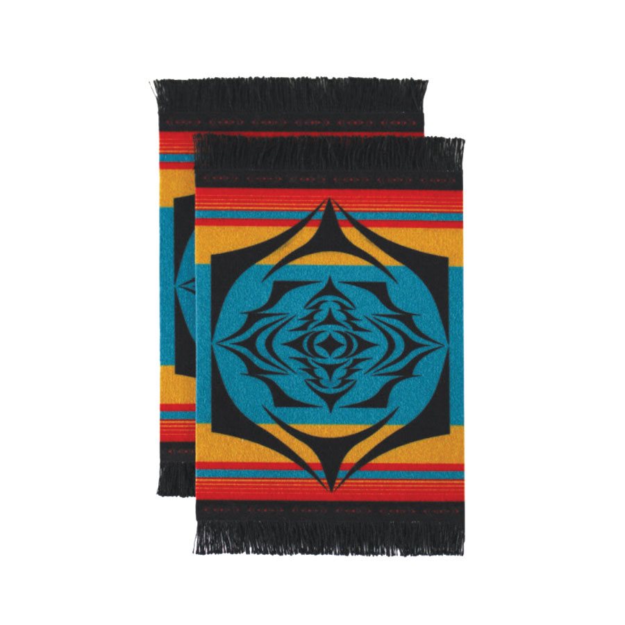 Blanket Coasters - Salish Sunset