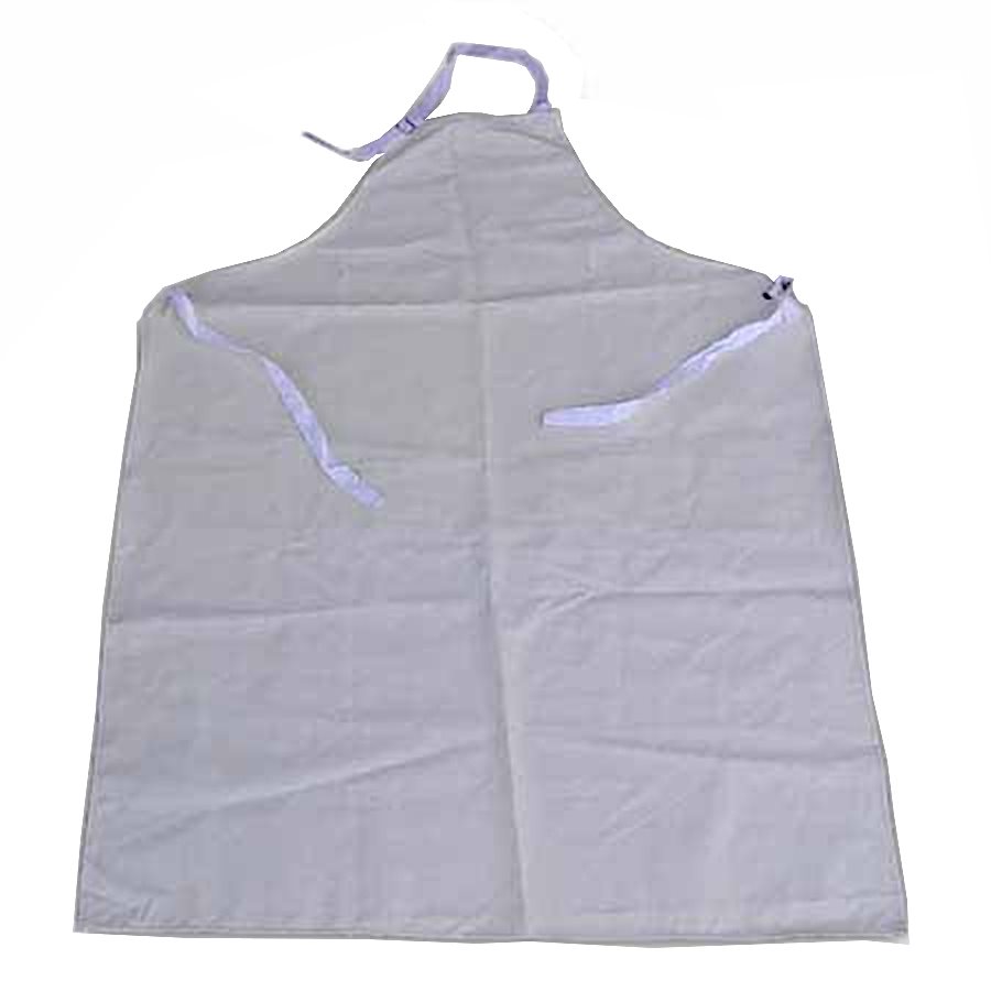 Chemical Resistant Neoprene Apron - White