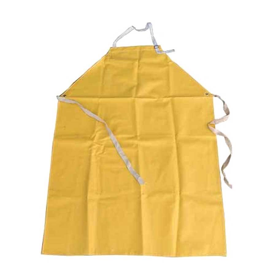 Chemical Resistant Neoprene Apron - Yellow