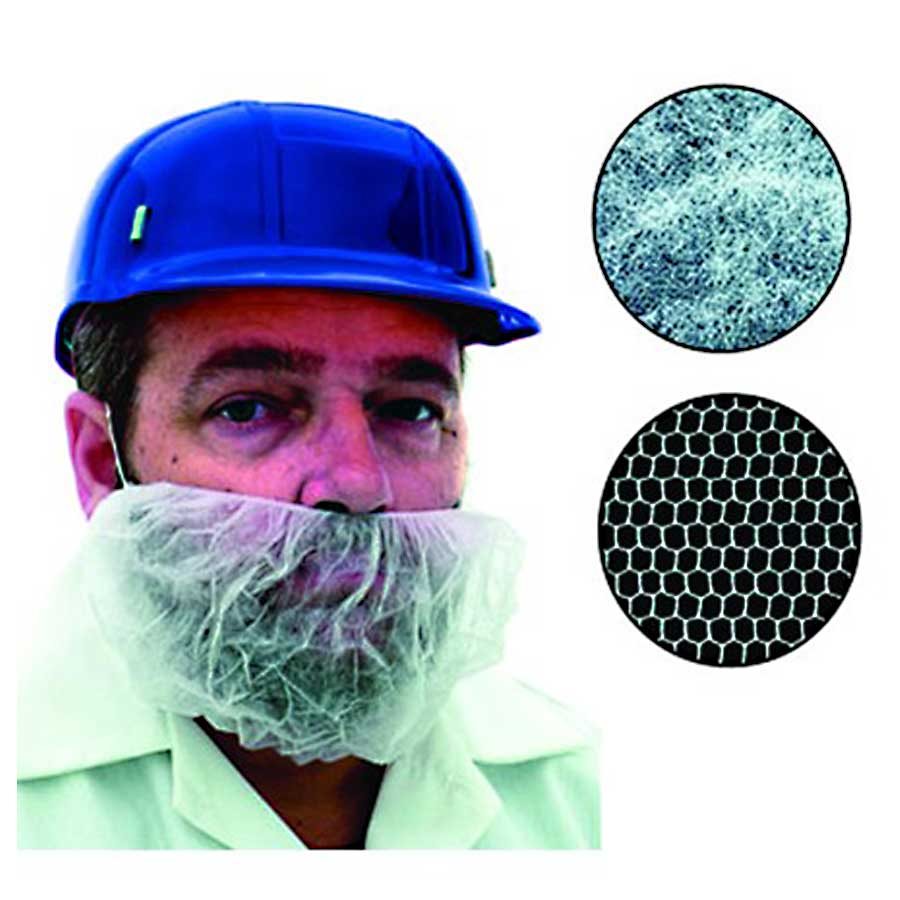 Beard Guard - White (21" long)