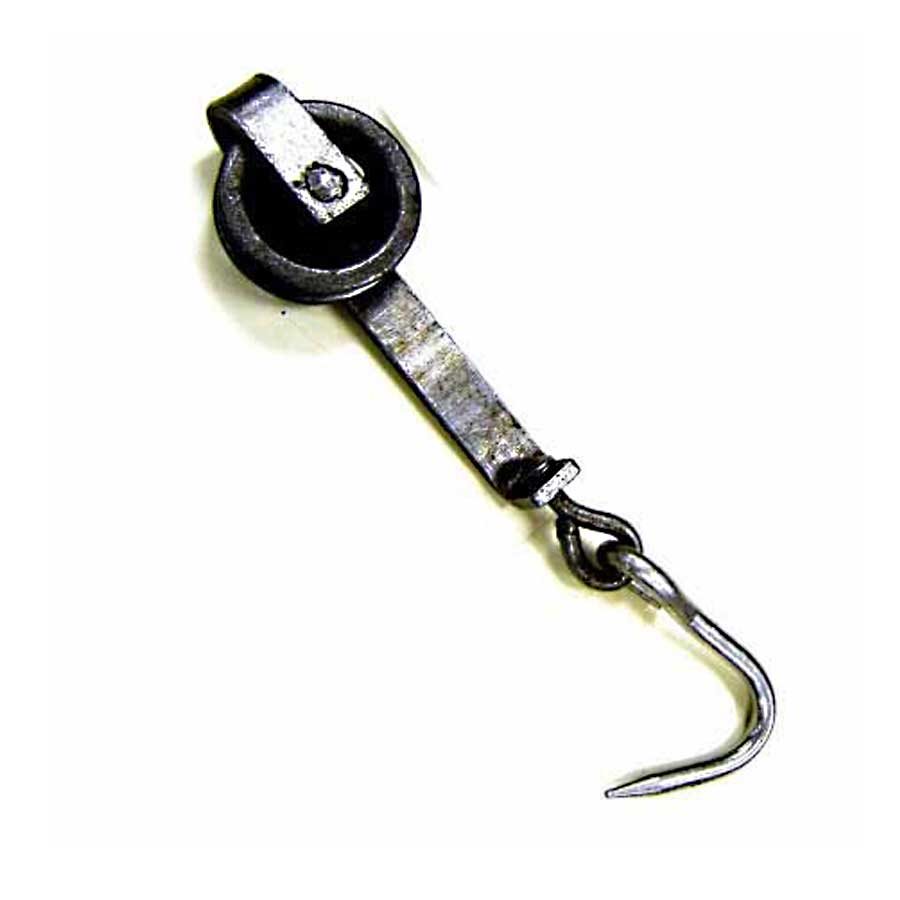 Heavy Duty Beef Trolley (With Hook and 5" Roller)