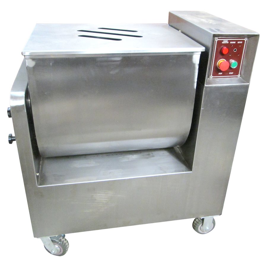 220 lb./ 100 kg Stainless Steel Commercial Electric Meat Mixer 220 lb./ 100 kg Stainless Steel Commercial Electric Meat Mixer