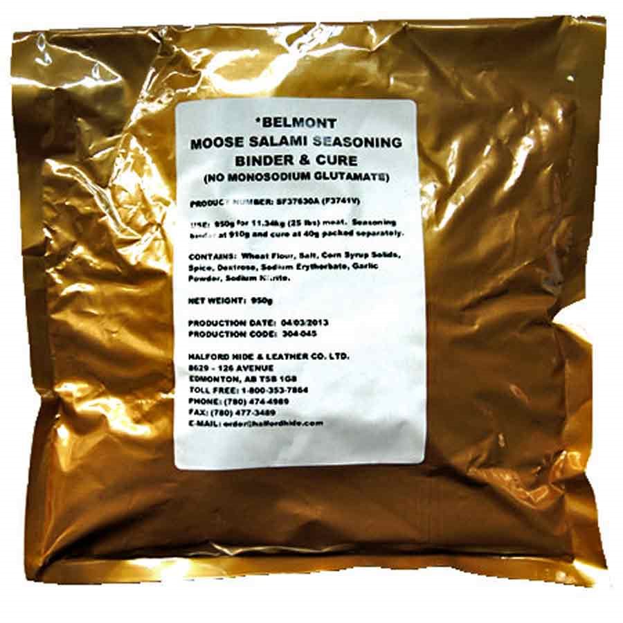 Belmont Cured Sausage Seasonings - Moose Salami