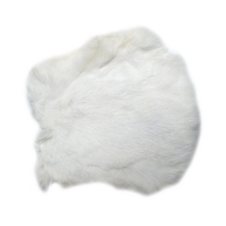#1 Large Rabbit Fur - White
