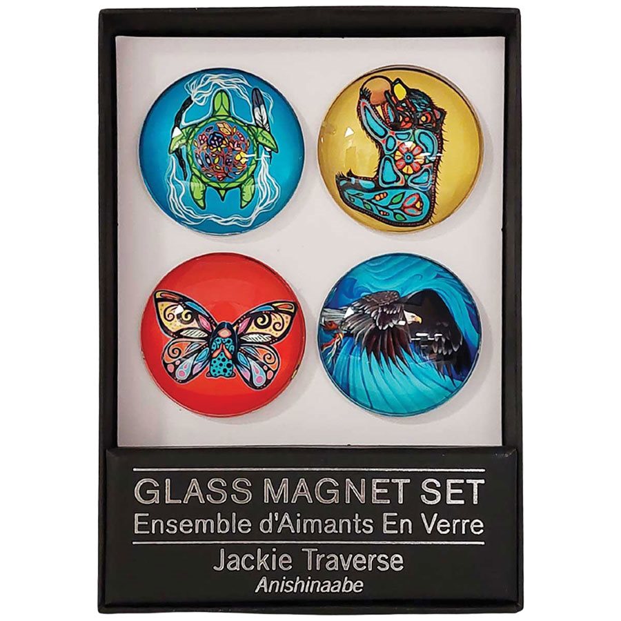 Glass Magnet Set - Jackie Traverse