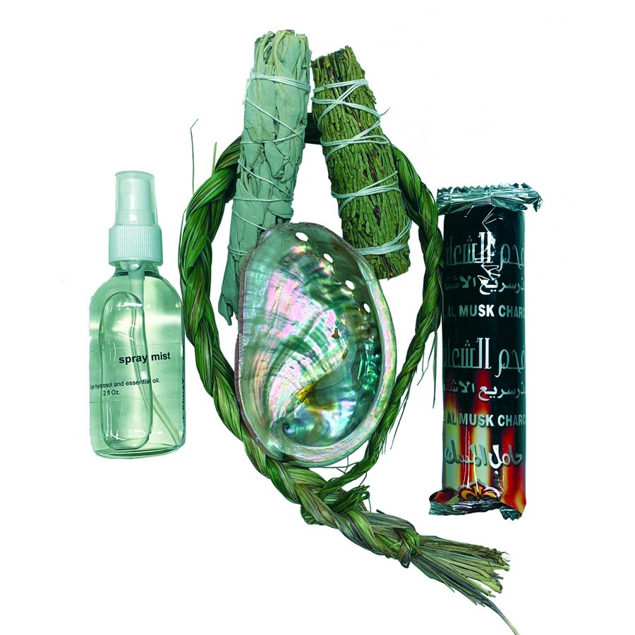 Mini Smudge Kit With Sage Spray