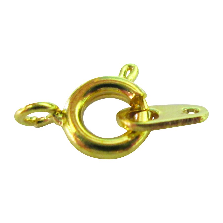 Spring Rings with TAG - Gold