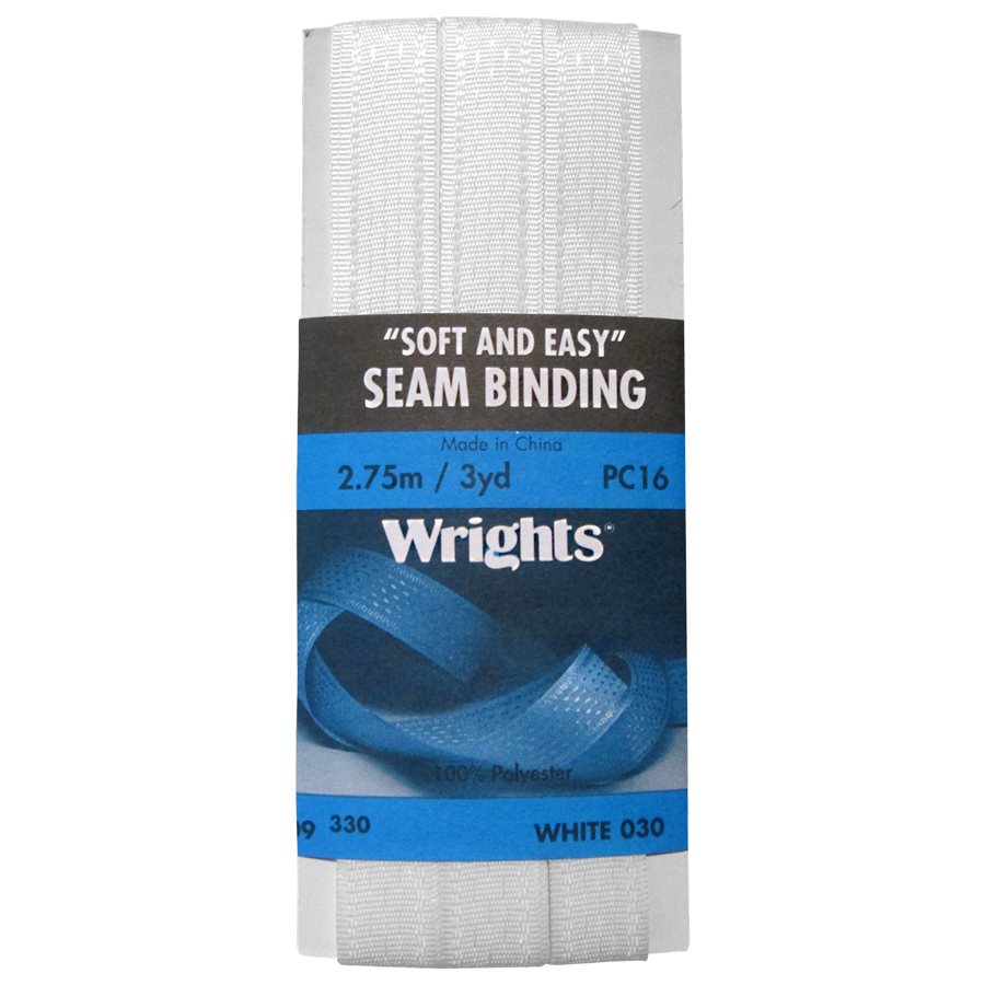 Seam Binding - White (2.75 m)