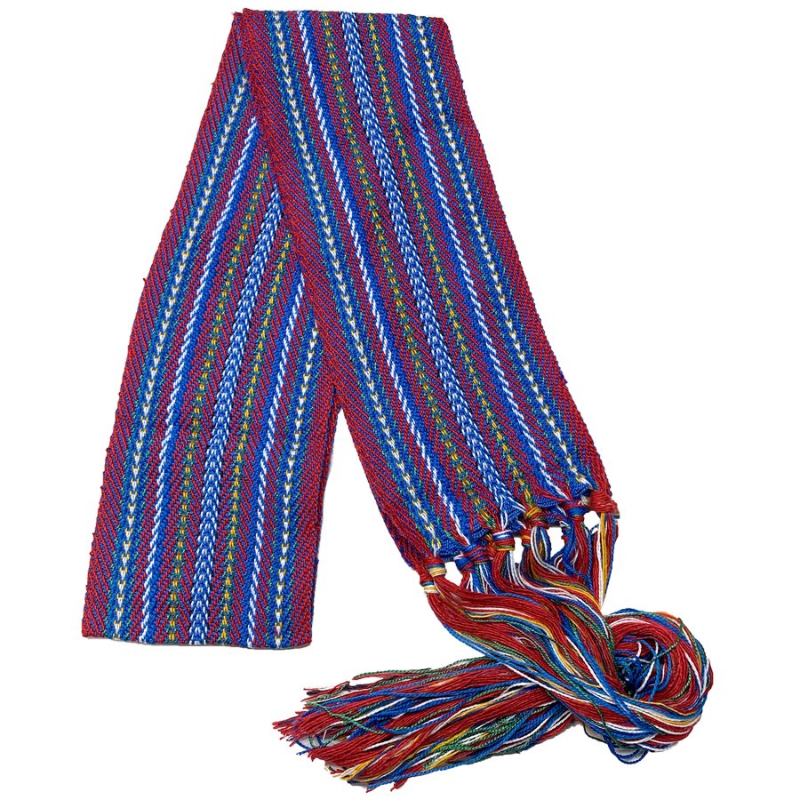 Assumption Sash Blue