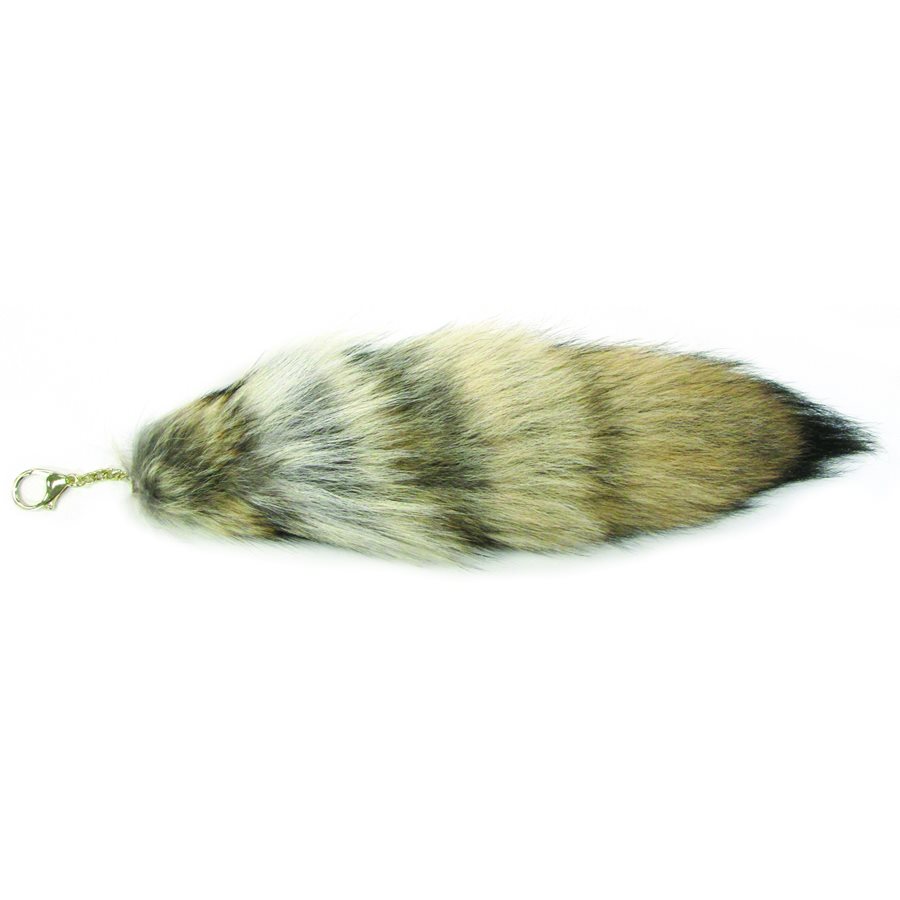 Coyote Tail Keychain